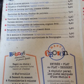 LA TERRASSE CHORON - 4 Rue Choron, Paris, France - Cafes - Restaurant ...