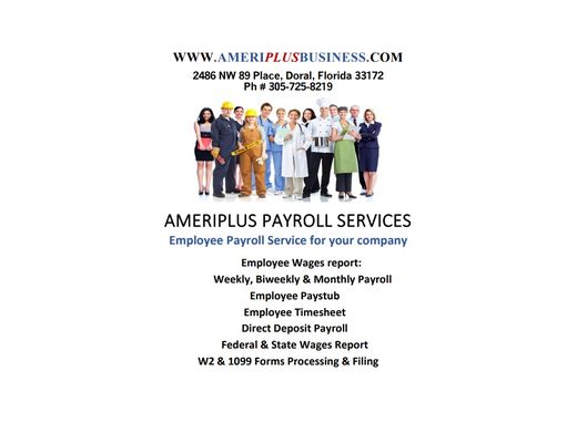 AMERIPLUS BUSINESS SERVICES - Updated April 2024 - 2486 NW 89th Pl, Doral, Florida - Notaries ...