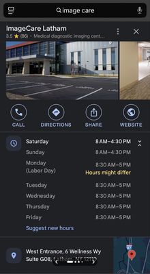 IMAGE CARE - Updated January 2026 - 6 Wellness Wy, Latham, New York ...