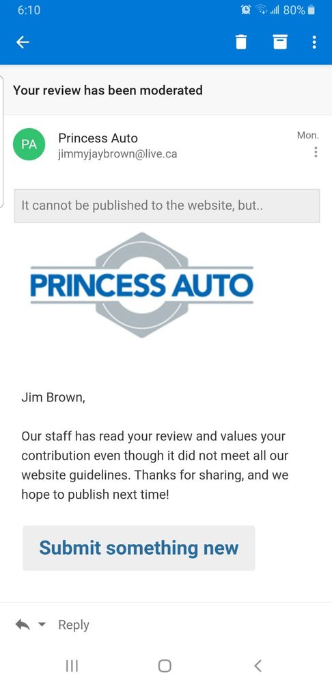 PRINCESS AUTO - Updated October 2025 - 50 Cabela Court, Moncton, New ...