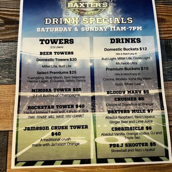 BAXTER’S SPORTS LOUNGE - Updated November 2025 - 140 Photos & 150 ...