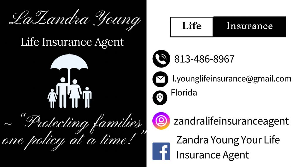 ZANDRA YOUNG - Updated June 2024 - Tampa Bay, Florida - Life Insurance ...