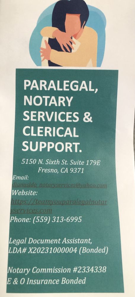 TEAMYOU PARALEGAL & NOTARY SERVICES - Request a Quote - 5150 North 6th ...