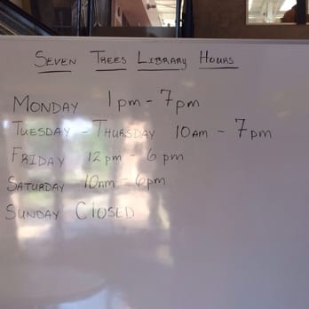 SEVEN TREES BRANCH LIBRARY - Updated October 2025 - 18 Photos & 13 ...