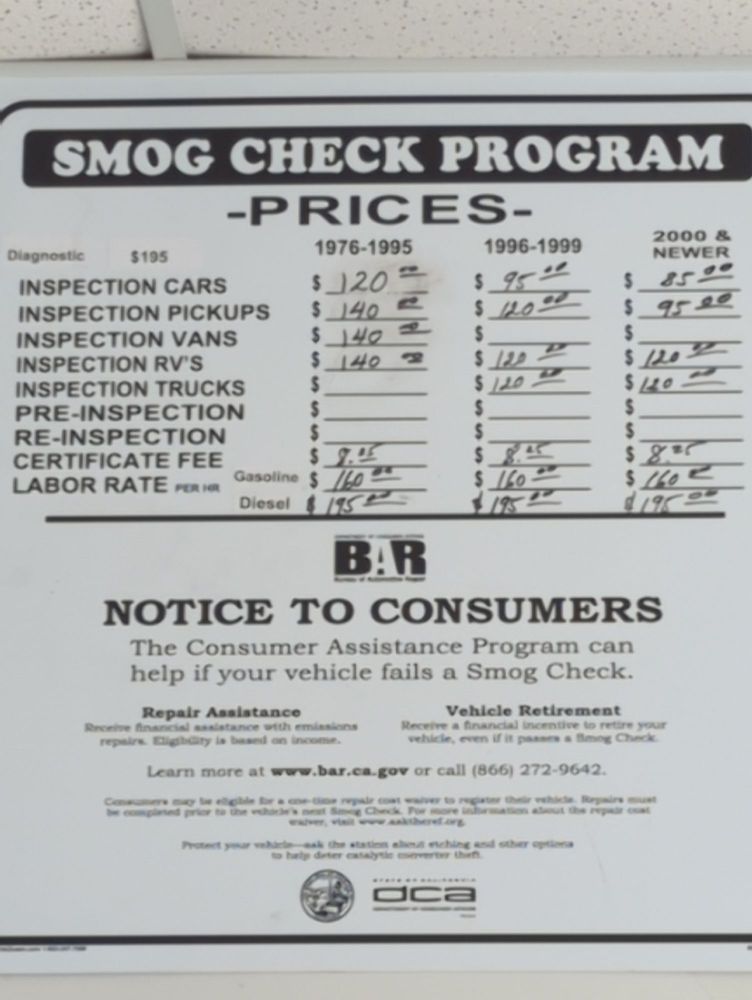 QUICK SMOG CHECK CENTER - Updated May 2026 - 19 Photos & 34 Reviews ...
