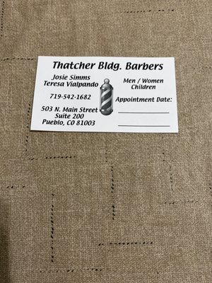 THATCHER BUILDING BARBER SHOP - Updated January 2026 - 503 N Main St ...