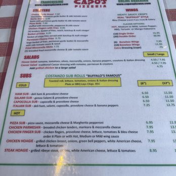 CAPO’S PIZZERIA BROADWAY - Updated October 2025 - 479 Photos & 703 ...