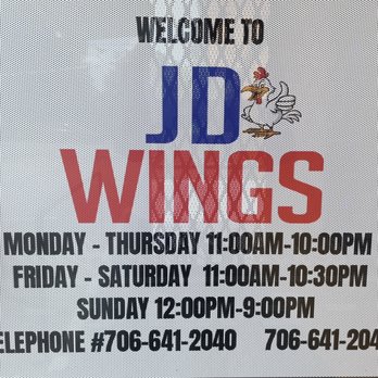 JD WINGS - Updated October 2025 - 12 Photos - 1841 Wynnton Rd, Columbus ...