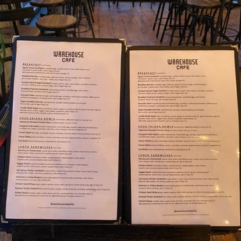 WAREHOUSE CAFE - Updated October 2025 - 29 Photos & 28 Reviews - 2100 ...