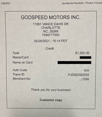 GODSPEED MOTORS - 11881 Vance Davis Dr, Charlotte, North Carolina ...