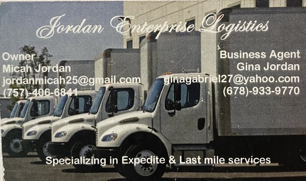 JORDAN ENTERPRISE LOGISTICS - Updated August 2025 - Atlanta, Georgia ...