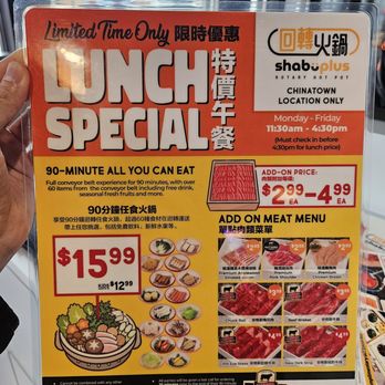 SHABU PLUS ROTARY HOT POT - CHINATOWN - Updated July 2025 - 146 Photos ...