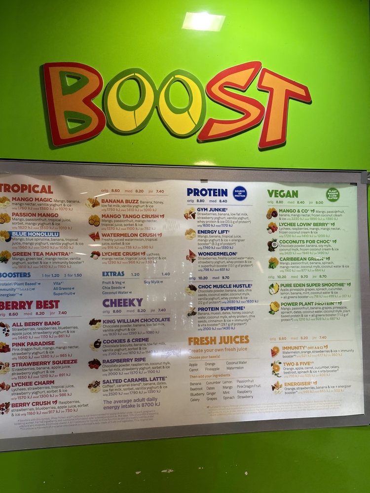 BOOST JUICE - Updated December 2025 - 3 Southgate Ave, Melbourne ...