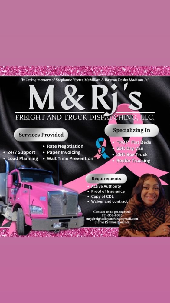 M & RJS FREIGHT AND TRUCK DISPATCHING LLC - Huntsville, AL - Yelp