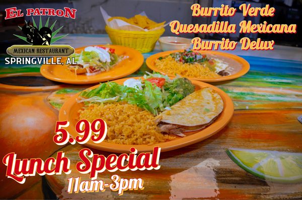 EL PATRON - Updated May 2025 - 300 Springville Station, Springville ...