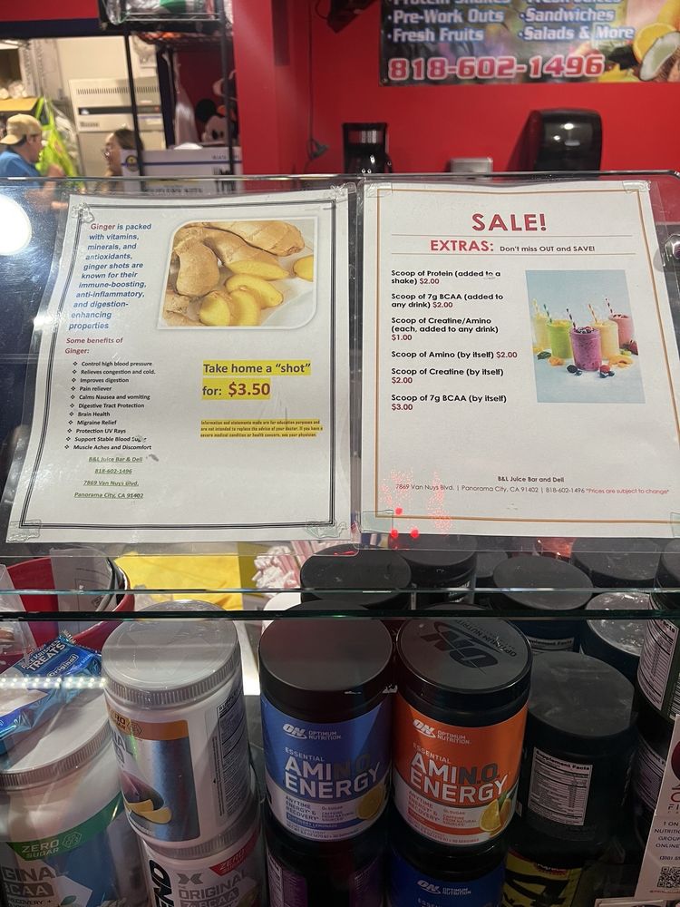 B & L JUICE BAR AND DELI - Updated June 2025 - 7869 Van Nuys Blvd, San ...