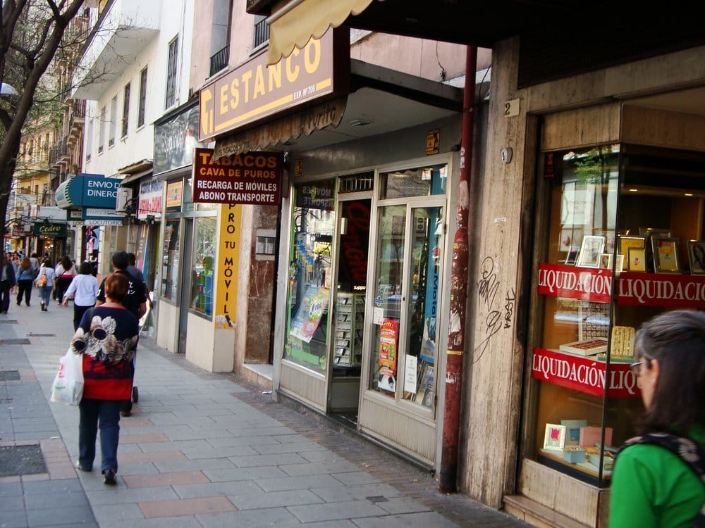 ESTANCO NÚMERO 706 - Calle de Bravo Murillo, 223, Madrid, Spain ...