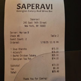 SAPERAVI - Updated January 2026 - 304 Photos & 79 Reviews - 245 E 14th ...