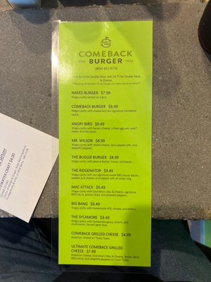 COMEBACK BURGER - 404B N Sycamore St, Petersburg, VA - Yelp