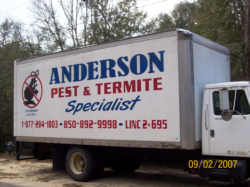 ANDERSON PEST & TERMITE SPECIALIST - 171 Hwy 83 N, DeFuniak Springs ...