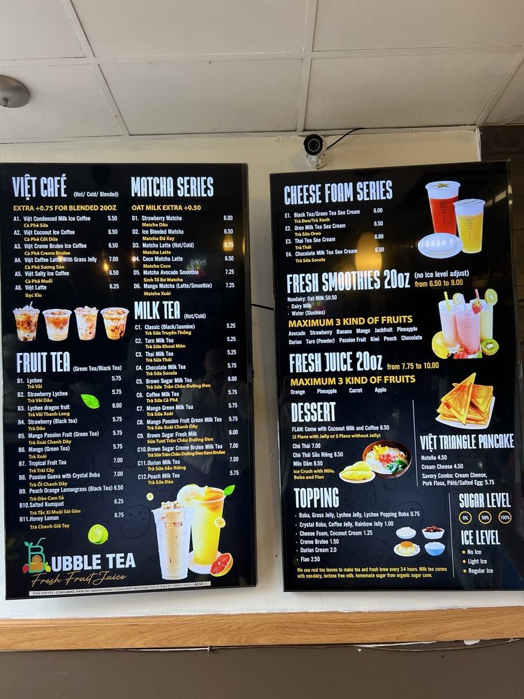 BUBBLE TEA FRESH FRUIT JUICE - Updated December 2025 - 154 Photos & 103 ...