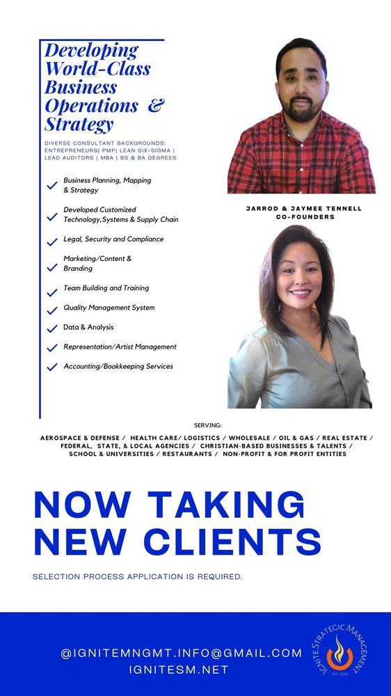 IGNITE STRATEGIC MANAGEMENT - Request Consultation - Chino Hills ...