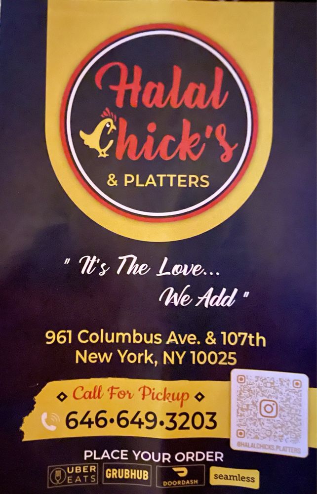 HALAL CHICKS - Updated June 2025 - 961 Columbus Ave, New York, New York ...