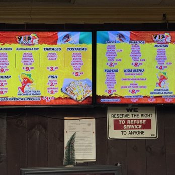 VIP TACOS - Updated July 2025 - 275 Photos & 592 Reviews - 2790 E ...