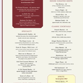 SOPHIE COCKTAIL & TERRACE - Updated October 2025 - 213 Photos & 153 ...