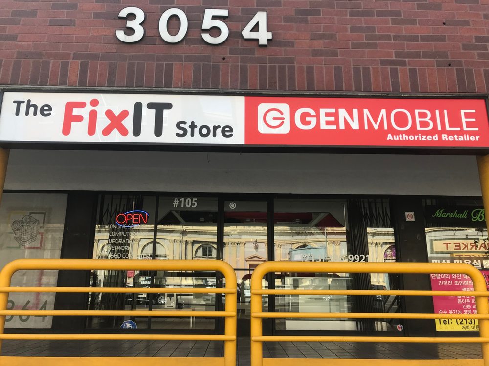 THE FIXIT STORE - IT Services & Computer Repair - 3054 W 8th St, Los ...