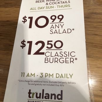 TRULAND BURGERS & GREENS - Updated September 2025 - 500 Photos & 602 ...