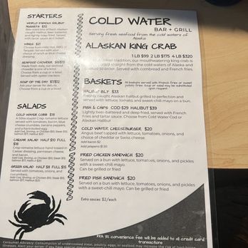 COLD WATER BAR & GRILL - Updated June 2025 - 38 Photos & 26 Reviews ...
