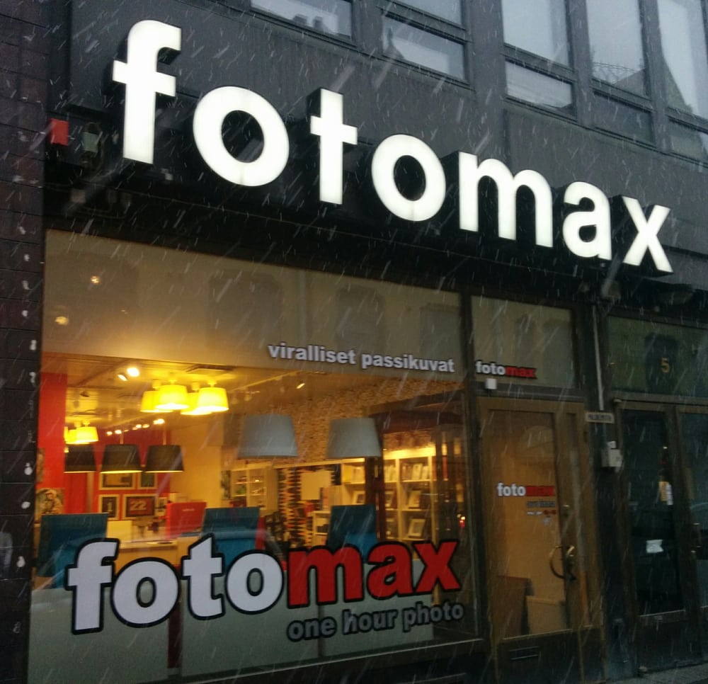FOTOMAX | Kauppakatu 5, Tampere, Finland | Photography Stores ...