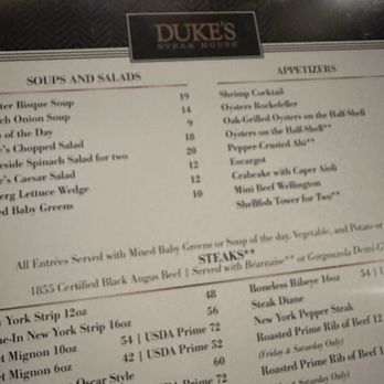 DUKE’S STEAKHOUSE - Updated February 2025 - 615 Photos & 202 Reviews ...