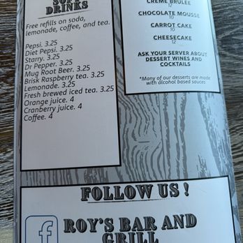 ROY’S BAR AND GRILL - Updated May 2025 - 121 Photos & 90 Reviews - 939 ...