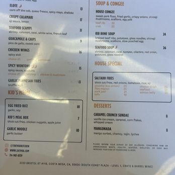 VOX KITCHEN & BAR - SOUTH COAST PLAZA - Updated September 2025 - 861 ...