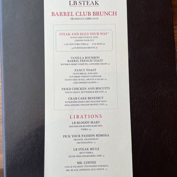 LB STEAK - BISHOP RANCH with 1550 real customer photos - Updated August ...