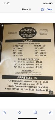 CHICAGO CITY PIZZA - Updated March 2025 - 17 Photos & 11 Reviews - 93 S ...