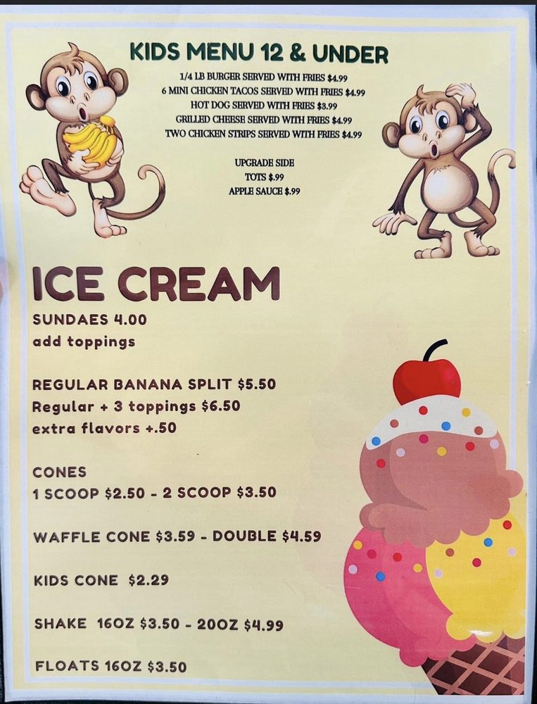 CHUNKY MONKEY - Updated July 2025 - Iberia, Missouri - Ice Cream ...