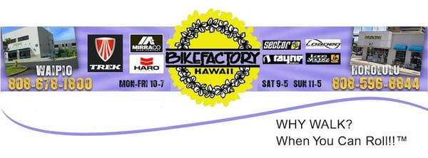 BIKEFACTORY HAWAII - 49 Photos & 161 Reviews - Bikes - 740 Ala Moana ...
