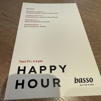 BASSO - ON THE PLAZA - Updated April 2026 - 328 Photos & 147 Reviews ...