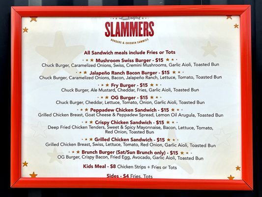 SLAMMERS BURGERS & CHICKEN SAMMIES - Updated June 2026 - 9051 Metcalf ...
