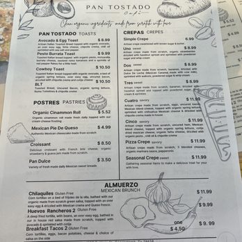 PAN TOSTADO CAFE - Updated October 2025 - 108 Photos & 45 Reviews ...