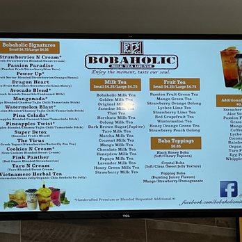 BOBAHOLIC MILK TEA LOUNGE - Updated September 2025 - 114 Photos & 111 ...