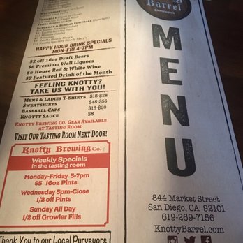 Knotty Barrel - Takeout & Delivery - 680 Photos & 726 Reviews ...