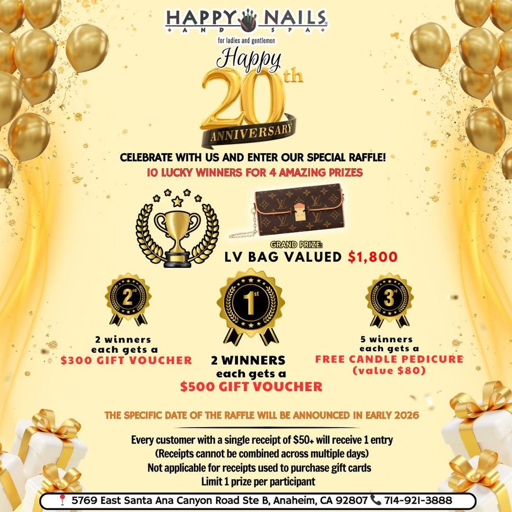 HAPPY NAILS & SPA - Updated January 2026 - 186 Photos & 249 Reviews ...