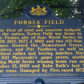 FORBES FIELD OUTFIELD WALL - Updated September 2024 - 33 Photos & 15 ...