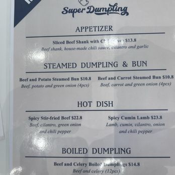 SUPER DUMPLING - Updated July 2024 - 413 Photos & 157 Reviews - 1500 E ...