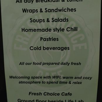 FRESH CHOICE CAFE - Updated December 2025 - 39 Photos - 520 Ellesmere ...