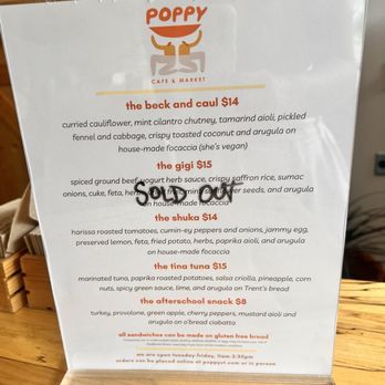 POPPY CAFE & MARKET - Updated January 2026 - 19 Photos - 88 Oak St ...